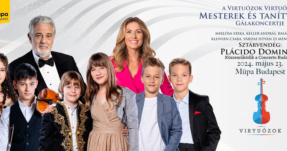Concerto Budapest – A Virtuózok Virtuózai: Mesterek és tanítványok Gálakoncert